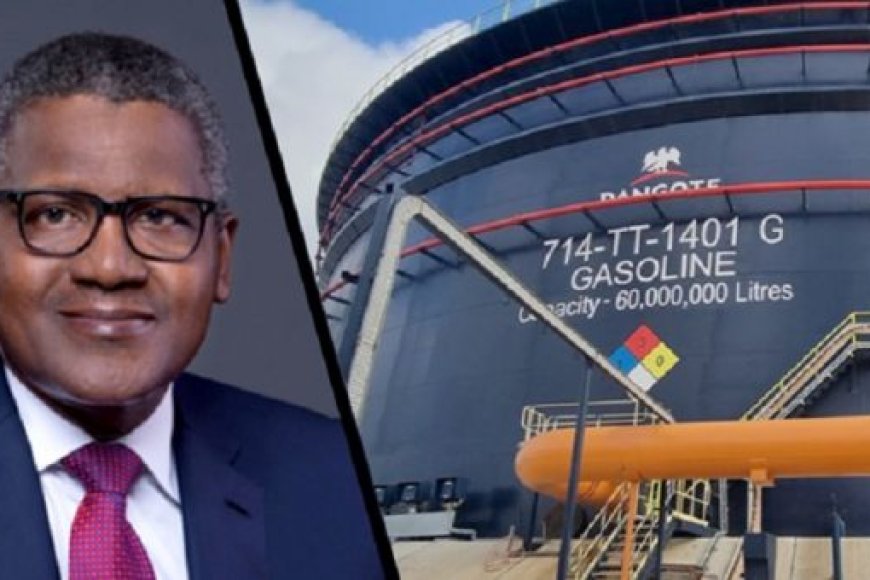 Dangote’s giant refinery to run at full capacity in 30 days boosting ...