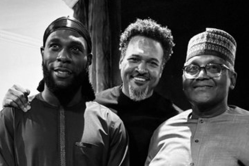 Dangote breaks fast with Burna Boy, Cecil Hammond - The Issues Magazine