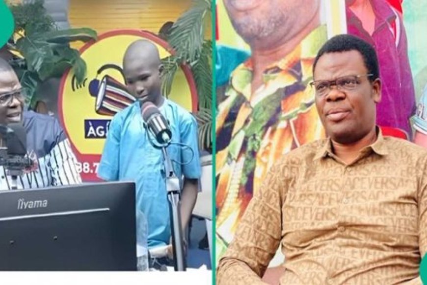 Oriyomi Hamzat employs young viral ‘Radio Boi’ as OAP - The Issues Magazine