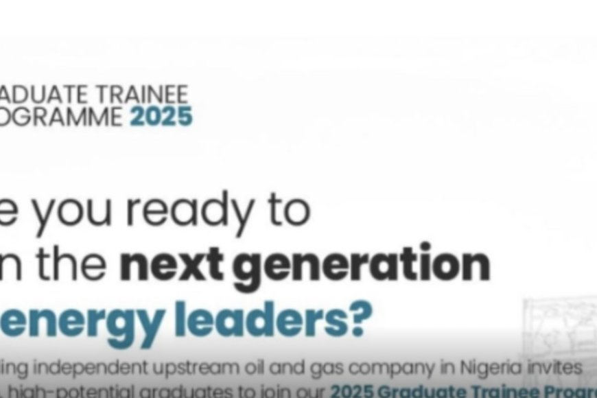 Upstream Oil and Gas Graduate Trainee Program 2025 For Nigerians | How To Apply - The Issues ...
