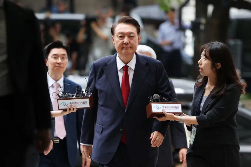 S Korea’s ex-President Yoon detained again over martial law - The ...