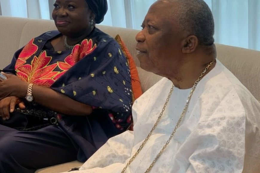 DR. OLUWATOYIN MADEIN FELICITATES SIR ADEBUTU ON HIS 90TH BIRTHDAY ...