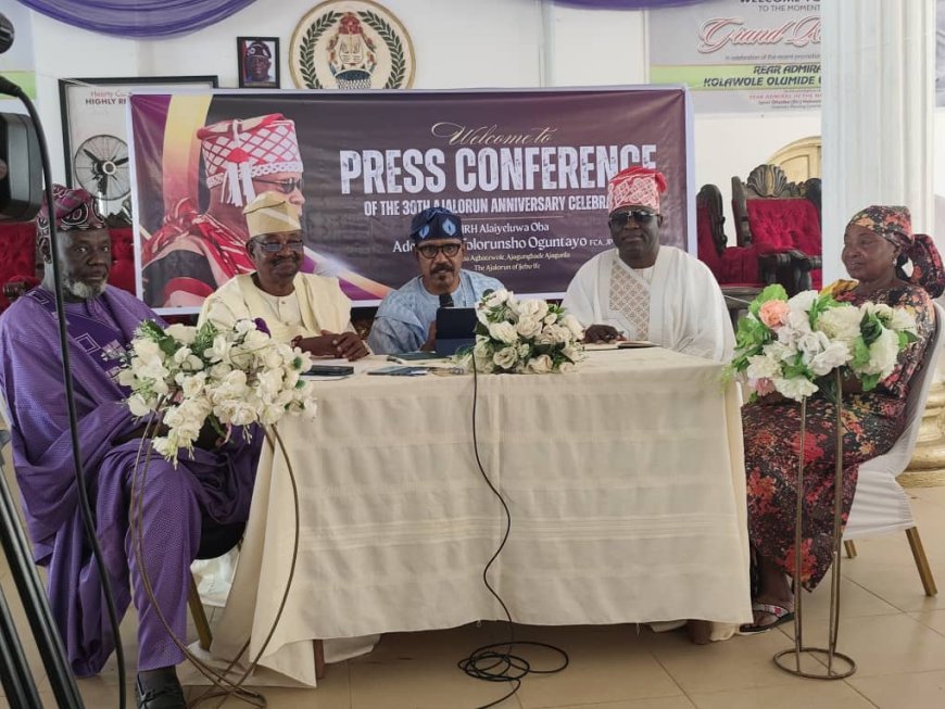 Committee Unveils Week-Long Activities For Oba Oguntayo @ 30, Mamora ...